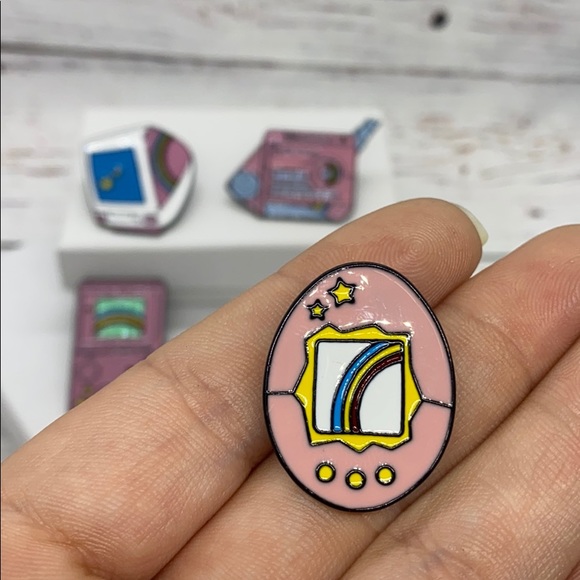 Jewelry | Tech Old School Enamel Pin | Poshmark